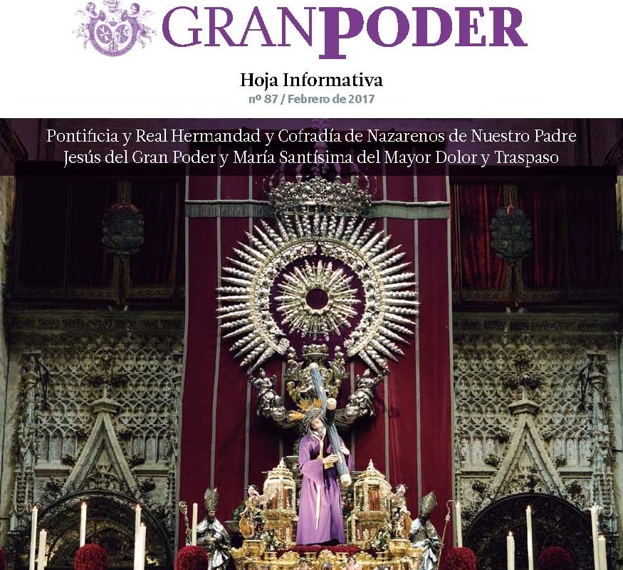 La Hermandad del Gran Poder edita su Hoja Informativa nº87 | Hermandad ...