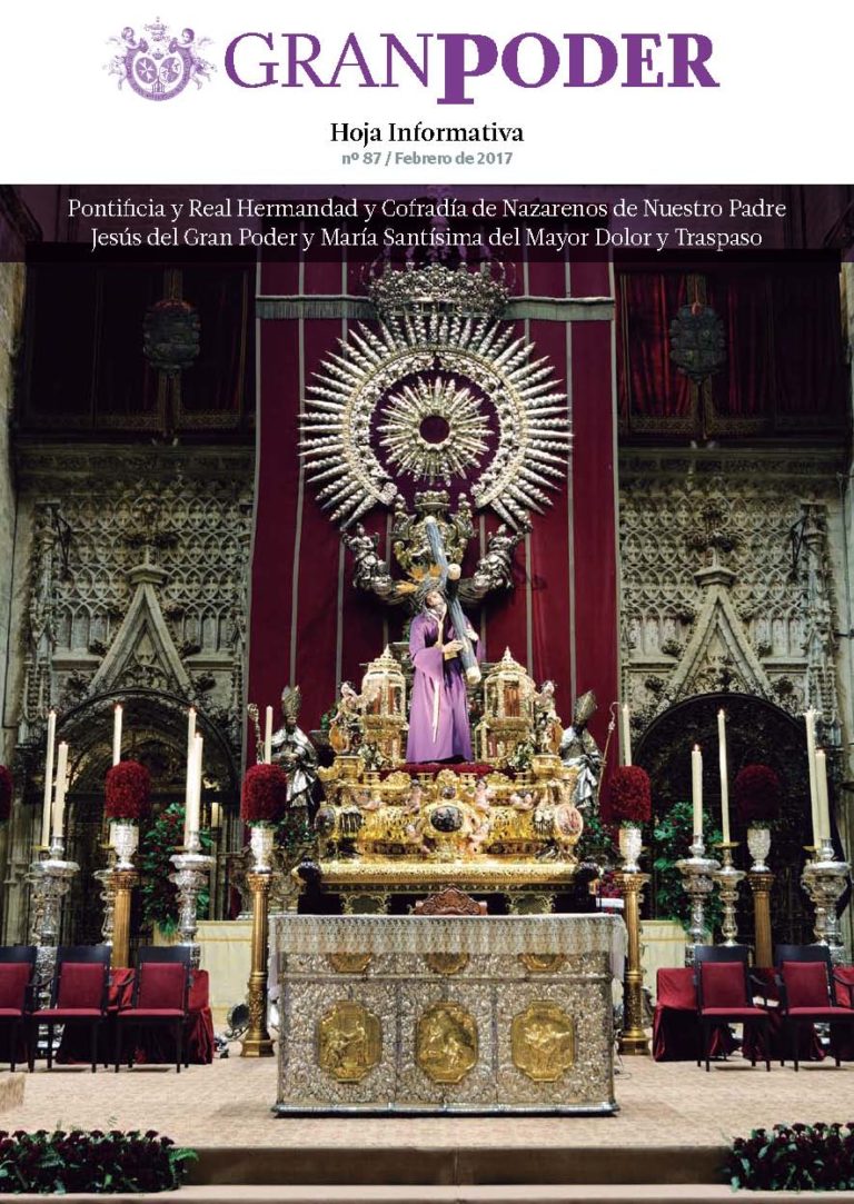 La Hermandad del Gran Poder edita su Hoja Informativa nº87 | Hermandad ...